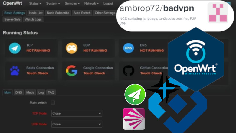 Обход блокировок на OpenWRT с помощью Passwall (v2ray, xray, trojan) и tun2socks / Хабр